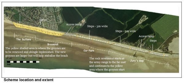 Camber Sands Beach Sea Defence - The Kitesurf Centre