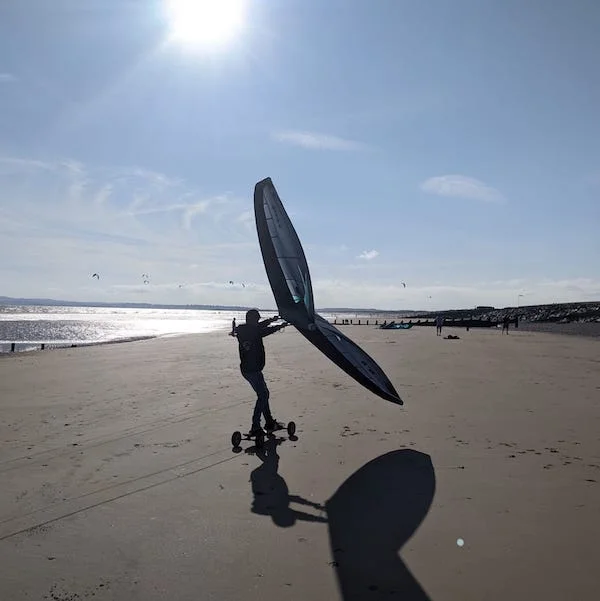 Wingboarding Lessons - Intro to Wingboarding - The Kitesurf Centre